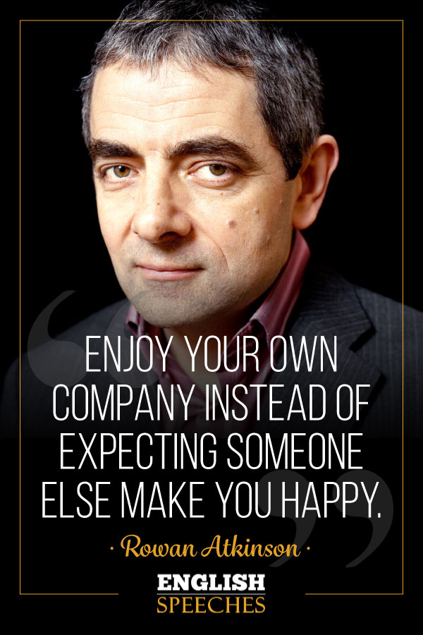 Rowan Atkinson: Free Speech - English Speeches