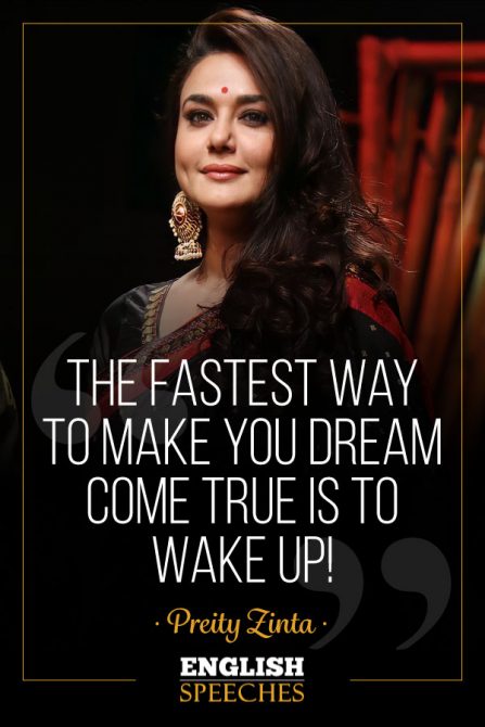 Preity Zinta Quotes Isliye Apne Aaj Ko Ji Bhar Ke Jii Lo Yro....,